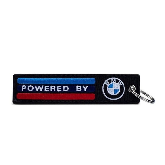 BMW | Accessories | Bmw Keychain Powered Bmw Keytag Keyring Logo Fab ...